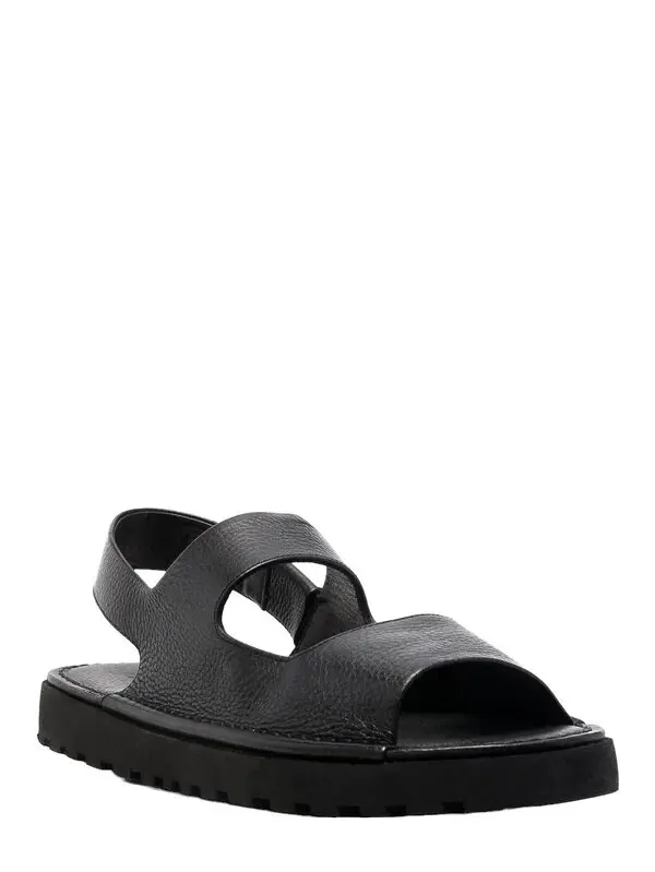 Marsèll Leather Slingback Sandals - Black