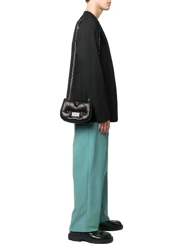 MAISON MARGIELA Glam Slam Flap Shoulder Bag - Black