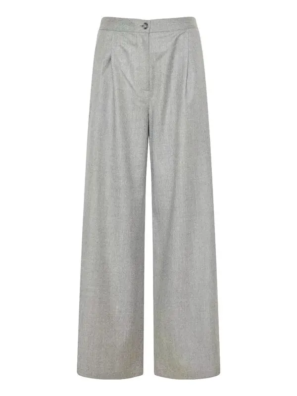 BARBA NAPOLI Straight-leg Trousers - Grey