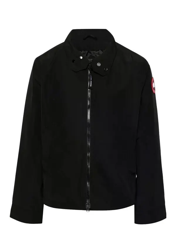 Canada Goose Rosedale Jacket With Logo Patch - Black