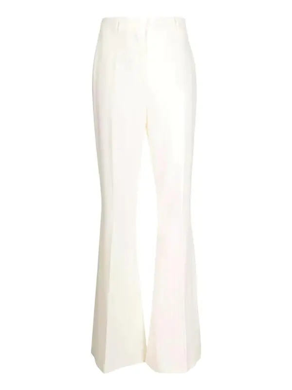 Zuhair Murad High-waisted Flared Trousers - White