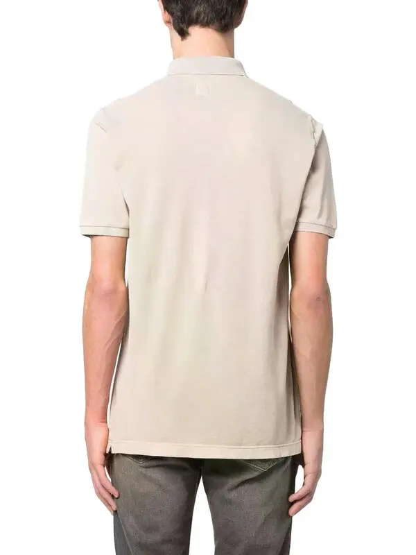 Fedeli Short-sleeve Polo Shirt - Neutrals