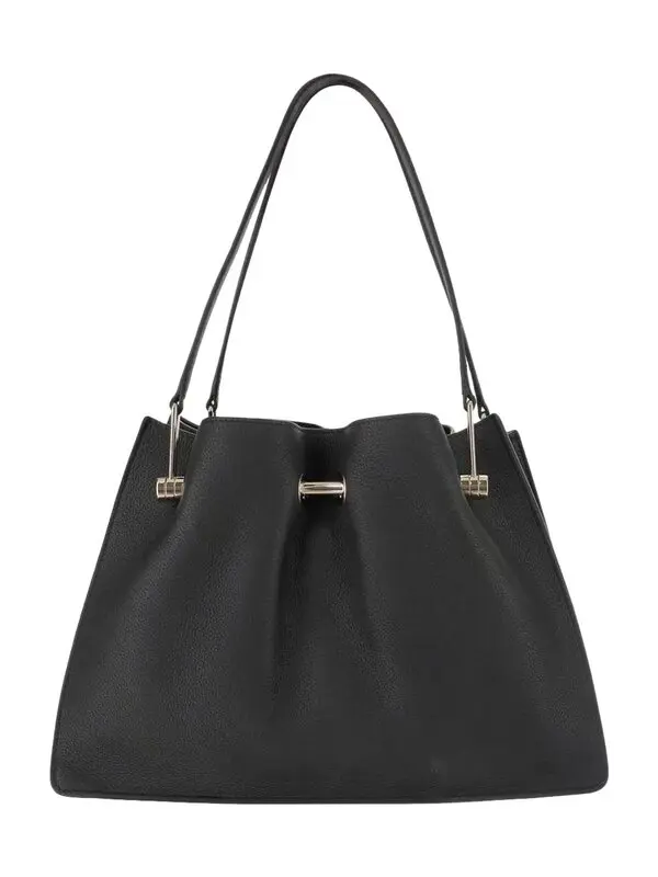 Giorgio Armani Bar-detail Tote Bag - Black