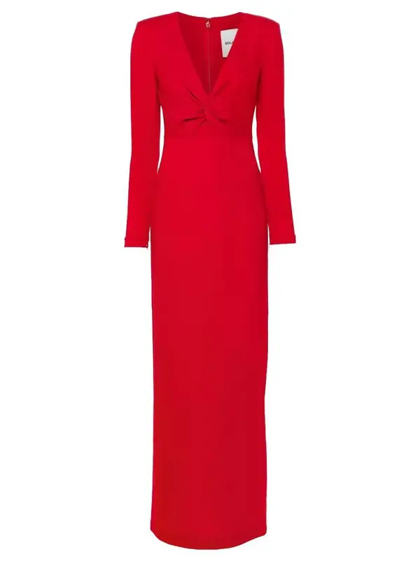 Roland Mouret Ruby Cady Gown - Red