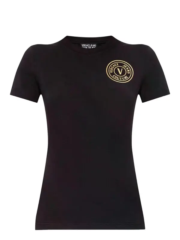 Versace V-emblem T-shirt - Black