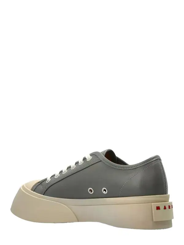 Marni Pablo Lace Up Platform Sneakers - Grey
