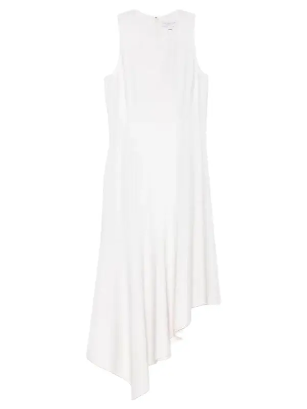 Michael Kors Asymmetric Midi Dress - Neutrals
