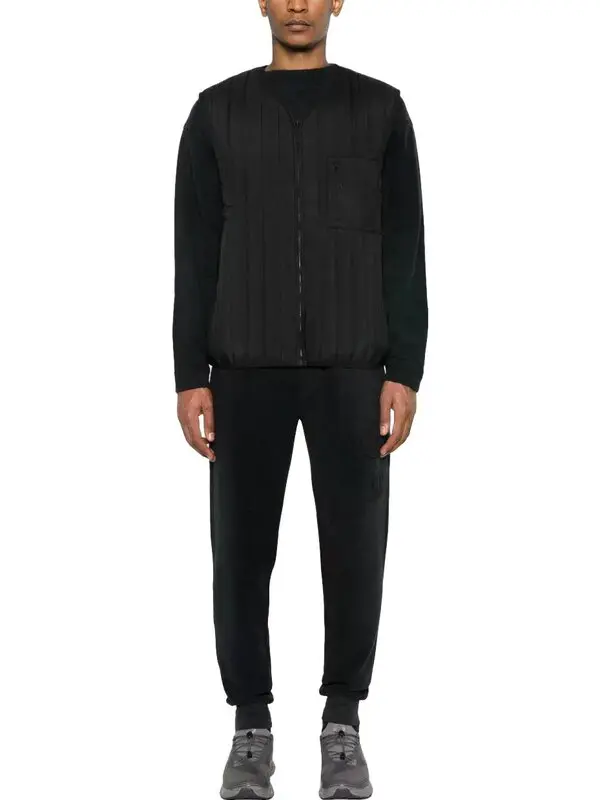 Rains Quilted Gilet - Black