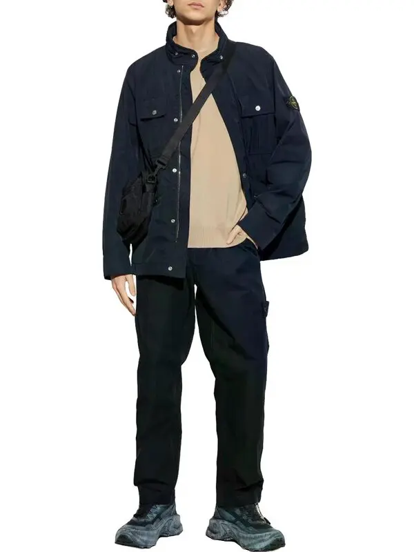 Stone Island Compass-badge Jacket - Blue