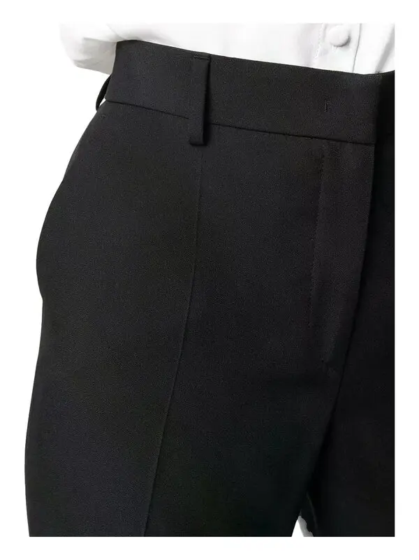 Alberta Ferretti High-waisted Formal Trousers - Black