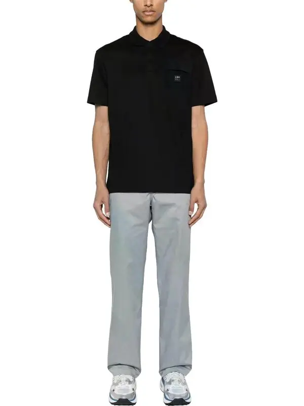 Hugo Pressed-crease Straight-leg Trousers - Grey
