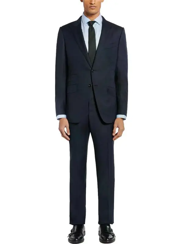 TOM FORD Virgin Wool Suit - Blue