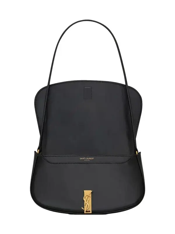Saint Laurent Voltaire Leather Mini Shoulder Bag - Black