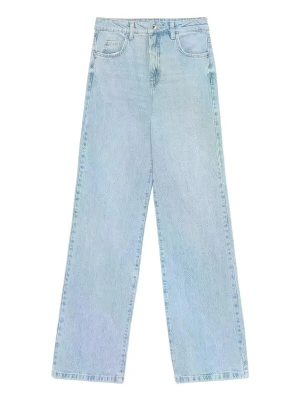 Patrizia Pepe Fly-motif Jeans - Blue