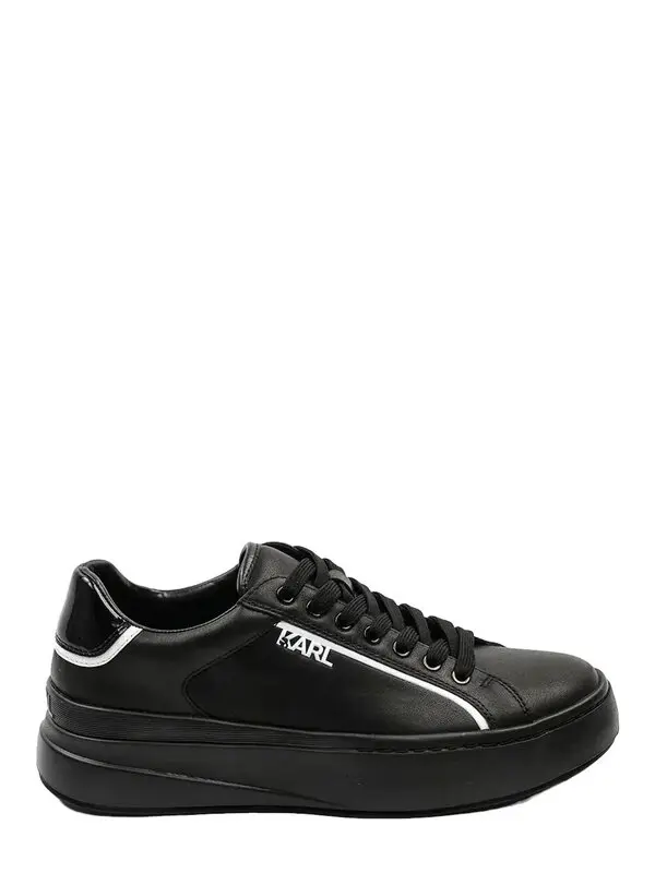 Karl Lagerfeld Kronos Lace-up Sneakers - Black