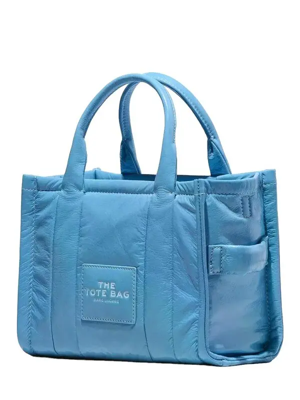 Marc Jacobs The Shiny Crinkle Small Tote Bag - Blue