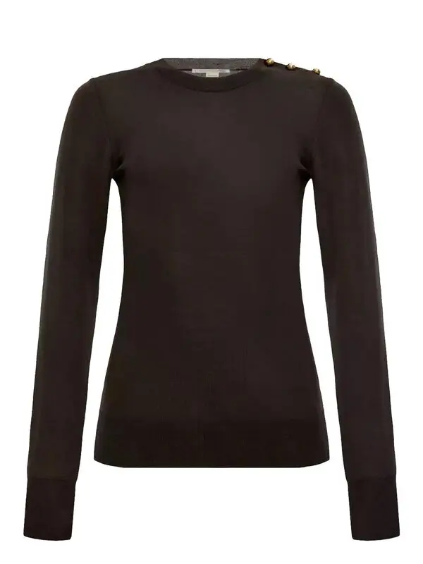Stella McCartney Fine-knit Wool Jumper - Brown