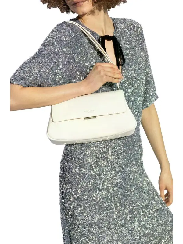 Kate Spade New York Grace Leather Shoulder Bag - Neutrals
