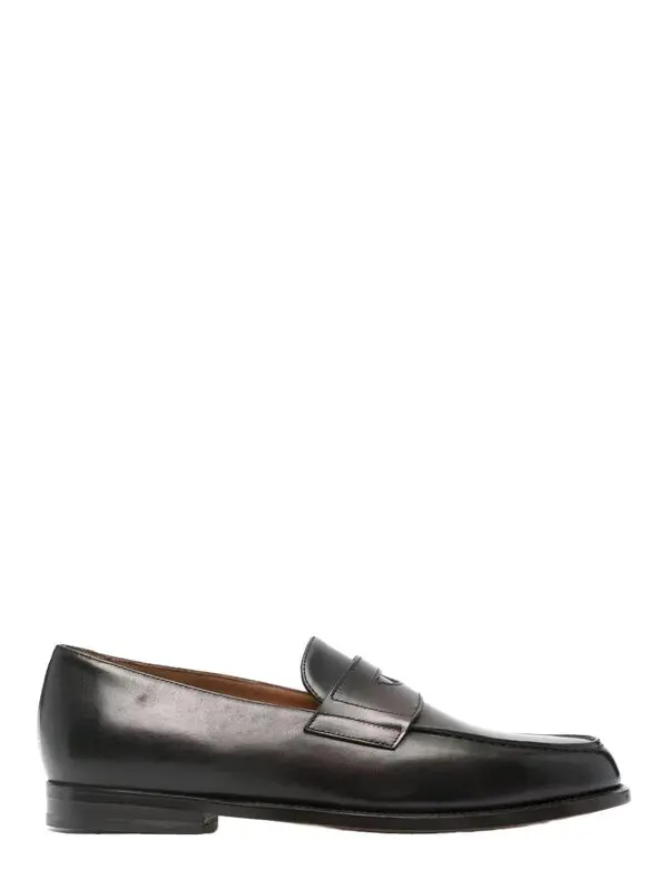 DOUCAL'S Mario 50 Leather Loafers - Brown