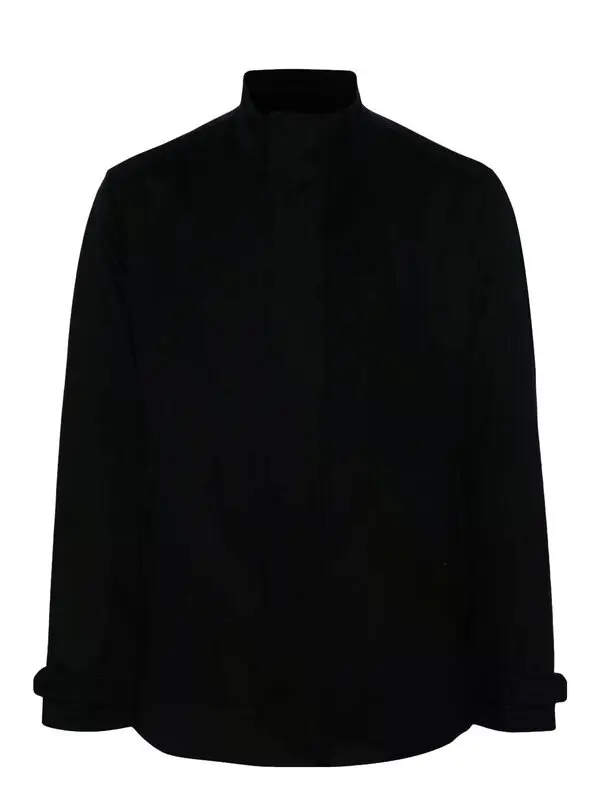 Paul & Shark Cashmere Zip-up Coat - Blue