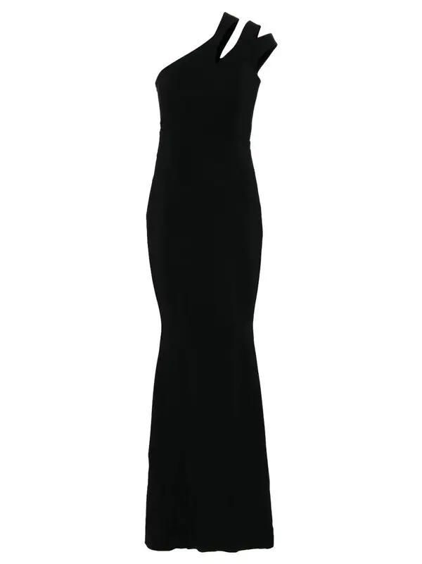 CRISTALLINI Victoria Maxi Dress - Black
