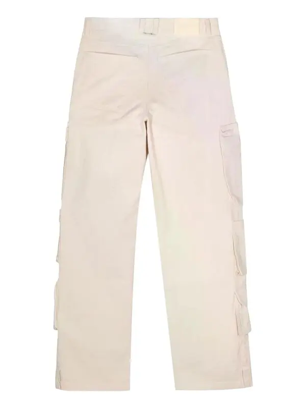 Axel Arigato Utility Mid-rise Wide-leg Jeans - Neutrals