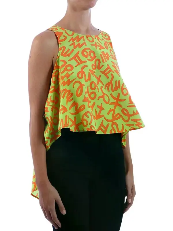 Jeremy Scott Asymmetric Top - Green