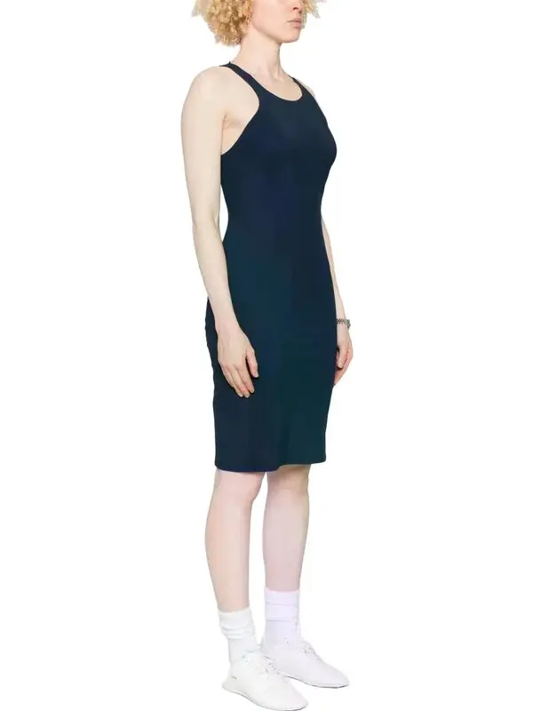 Patrizia Pepe Racerback Mini Dress - Blue