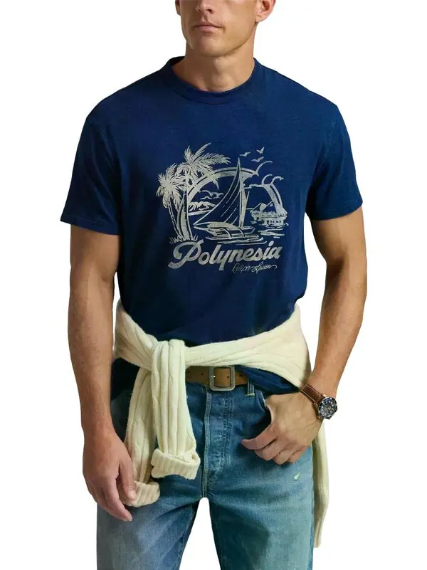 Polo Ralph Lauren Graphic-print T-shirt - Blue