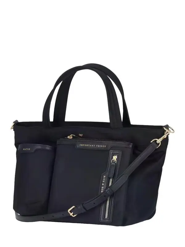 ANYA HINDMARCH Mini E/w Multi-pocket Tote Bag - Black