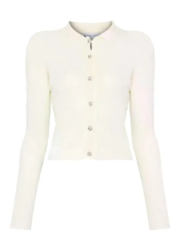 MANUEL RITZ Ribbed Top - Neutrals