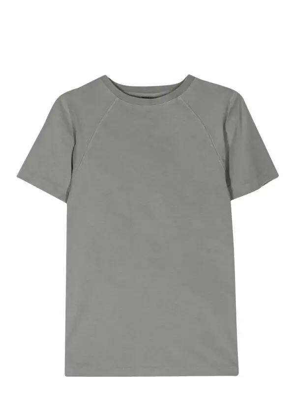 ENTIRE STUDIOS Crew-neck Cropped T-shirt - Grey