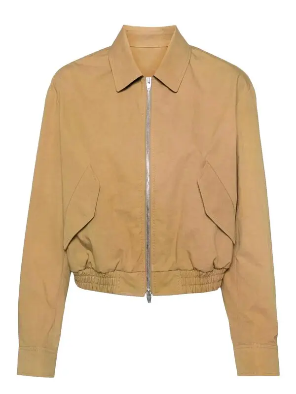 JUUN.J Cotton Zip-up Jacket - Neutrals