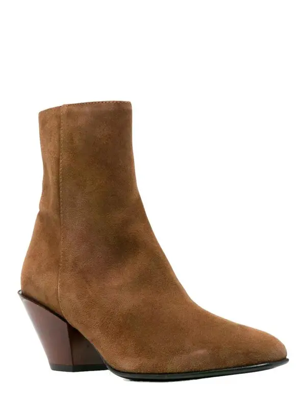 Roberto Festa 80mm Ankle Suede Boots - Brown