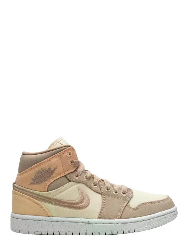 JORDAN 1 Mid Se Canvas Sneakers - Neutrals