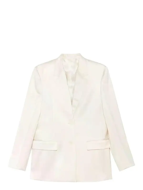 TOTEME Single-breasted Blazer - Neutrals