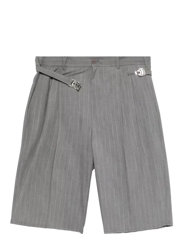 MAGLIANO Tailored Pinstripe Shorts - Grey