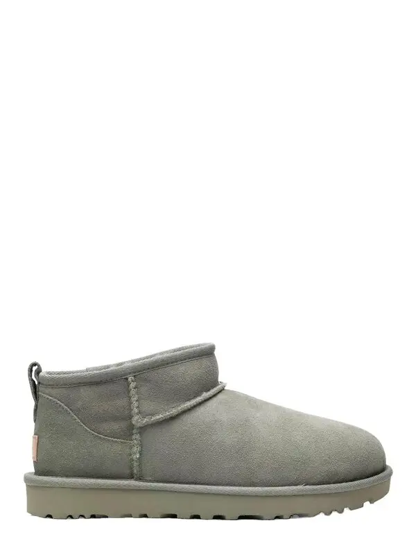 UGG Classic Ultra Mini Shearling Boots - Grey