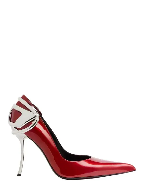 DIESEL® 105mm D-ten&half P Pumps - Red