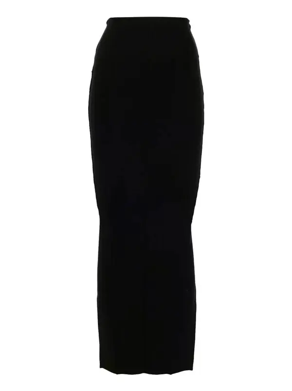 Rick Owens Pillar Maxi Skirt - Black