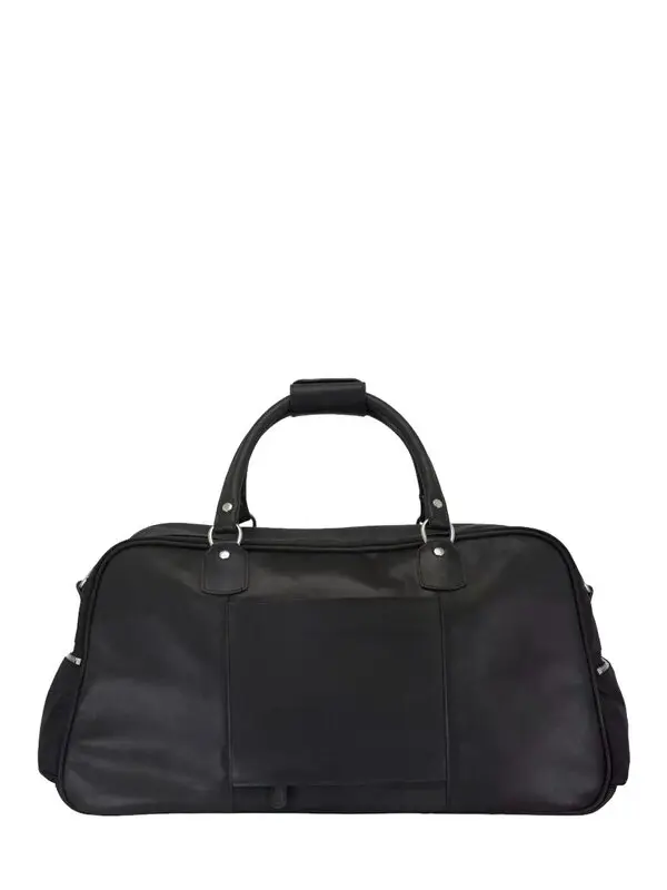 Ghurka Leather Holdall - Black