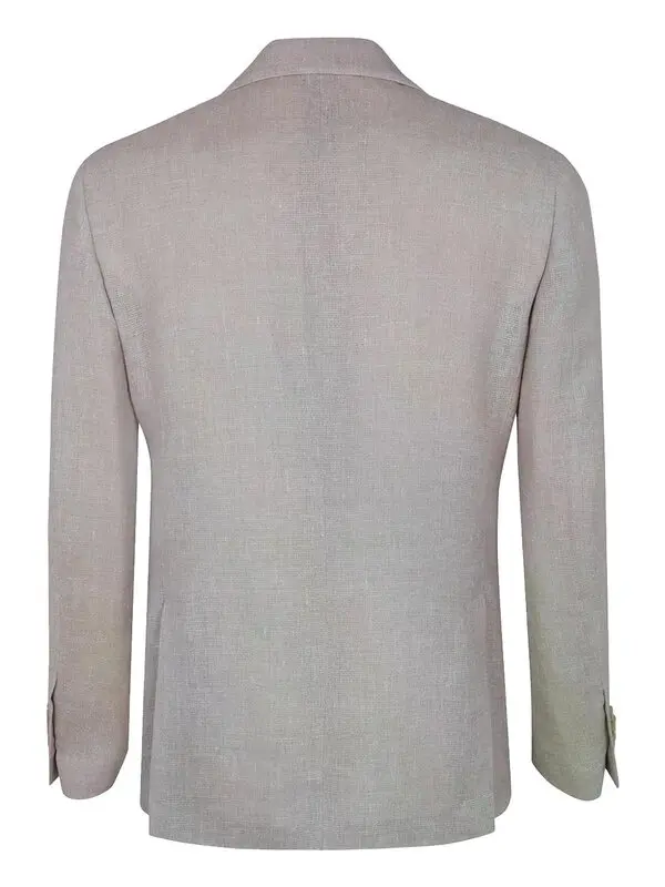 LARDINI Single-breasted Blazer - Grey