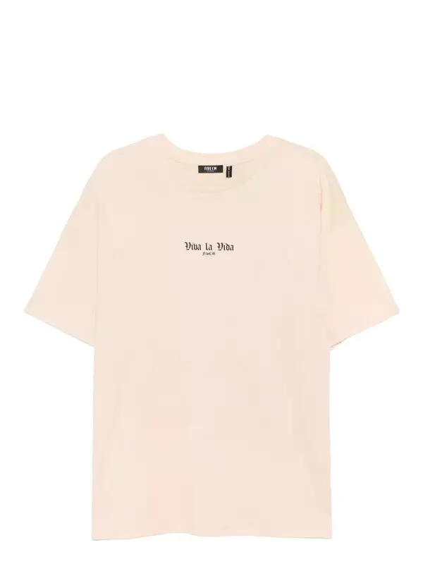 FIVE CM Graphic-print T-shirt - Orange