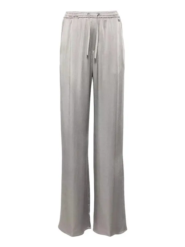 Herno Crepe Trousers - Grey