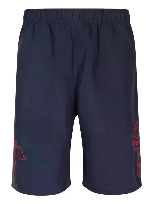 Supreme Old English Shorts - Blue