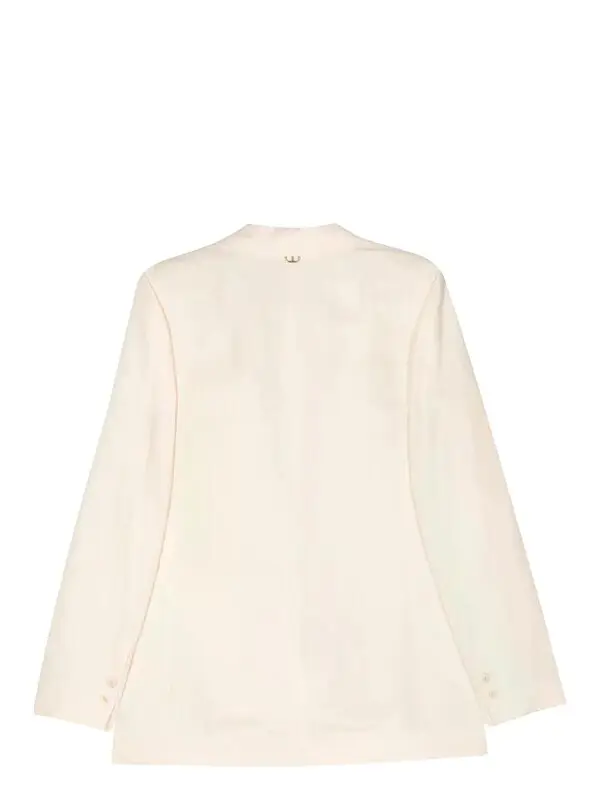 TWINSET Shawl Lapels Single-breasted Blazer - Neutrals