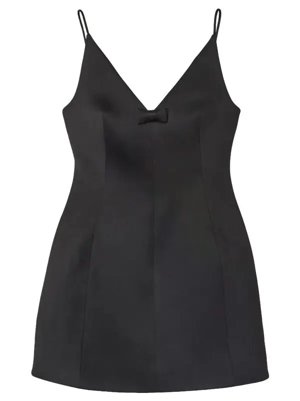 Marc Jacobs Satin Bow Dress - Black