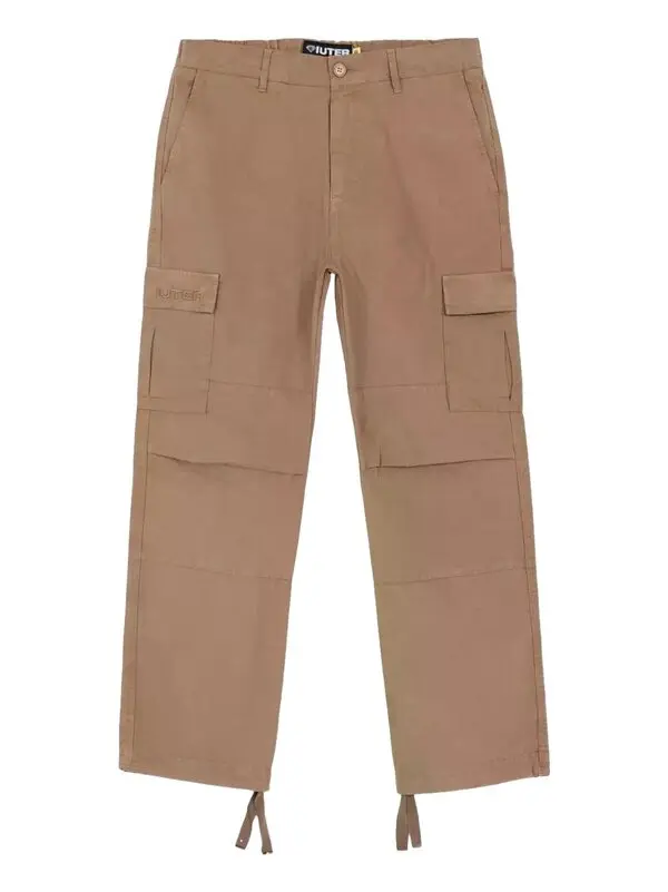 IUTER Ripstop Cargo Trousers - Brown