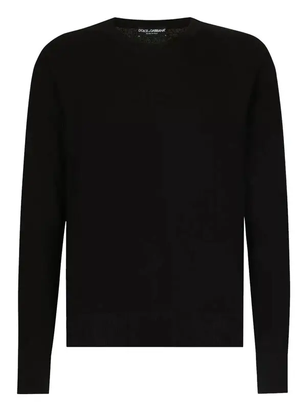 Dolce & Gabbana Crew Neck Sweater - Black