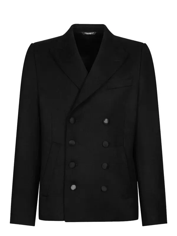 Dolce & Gabbana Wool Blazer - Black